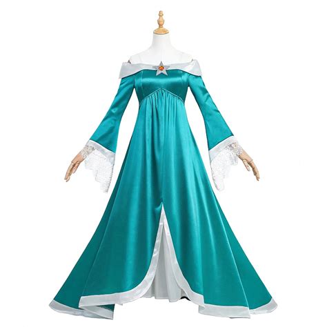 Rosalina Princess Dress Cosplay Costume The Super Mario Galaxy Movie