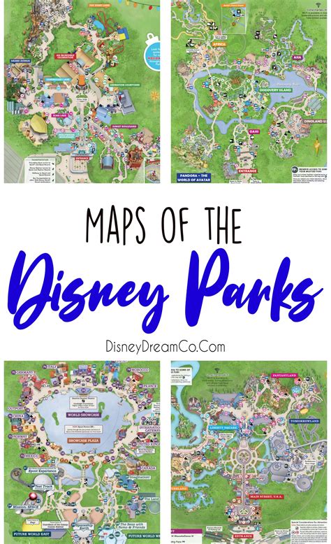 Disney World Maps Printable Customize And Printdisneyland Theme Park Map