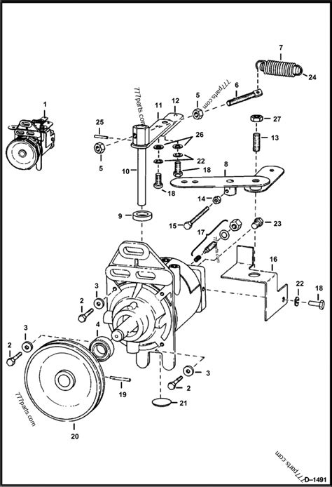 Hoof Governor Ford Engine Loaders Bobcat 742 501811001 And Above