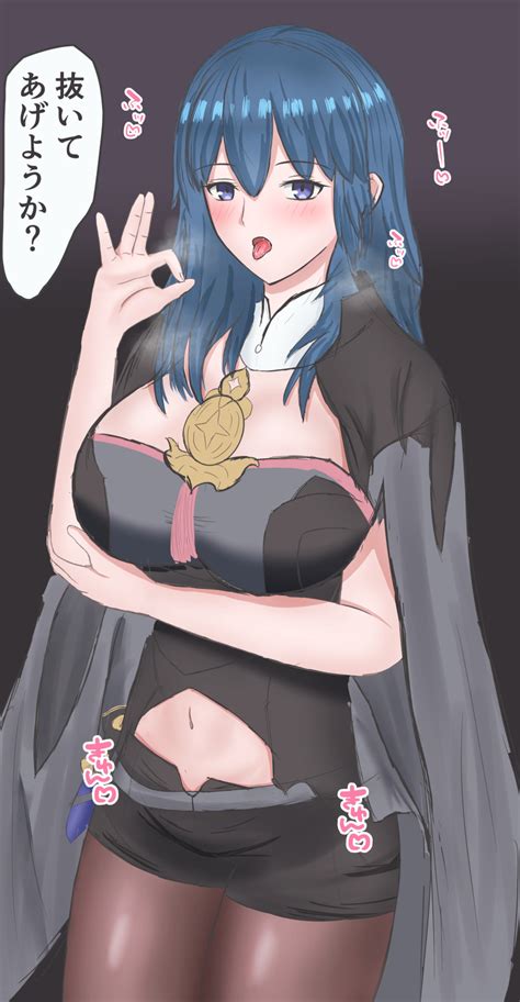 Rule 34 1girls Arm Under Breasts Bare Arms Bare Midriff Blue Eyes Bodice Breasts Byleth Fire