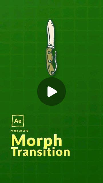 Morph Transition In After Effects Tutorial