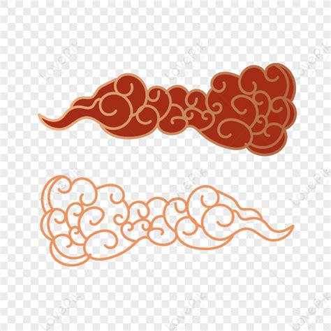 중국 전통 길조 구름바다샹윤머리 Png 일러스트 무료 다운로드 Lovepik