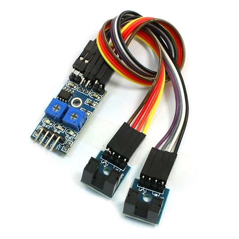 2 Channel Slotted Optical Switch Speed Detect Velocity Sensor Module In Fuses From Home