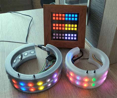 Color Coded Clock Colors Show The Time 5 Steps With Pictures Instructables