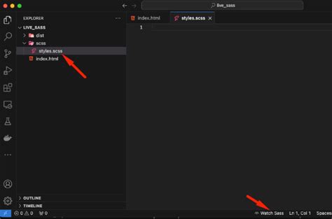 Setup Live Sass Compiler For Visual Studio Code Editor