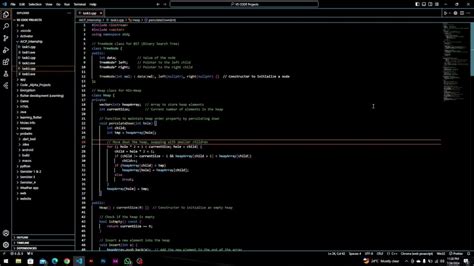 Haseen Ullah On Linkedin Programming C Oop Datastructures Binarysearchtree Minheap Aicp