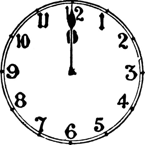 Analog Clock Clipart Free Download On Clipartmag