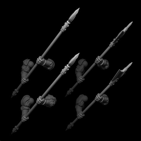 🎲 Spear And Halberd Upgrade For State Infantrydetachment・free 3d File For 3d Printing・cults