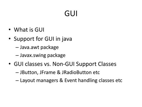 PPT Graphical User Interfaces PowerPoint Presentation Free Download ID 6838413