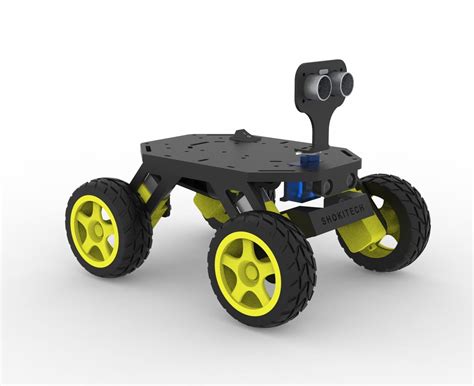 4 Wheel Chassis Robot Shokitech