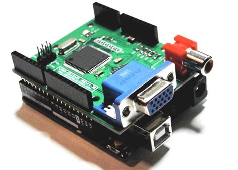 Arduino Vga Shield Duiono Iii Graphics Card Video Geeky Gadgets Arduino Vga Shield Duiono Iii Graphics Card Video Geeky Gadgets