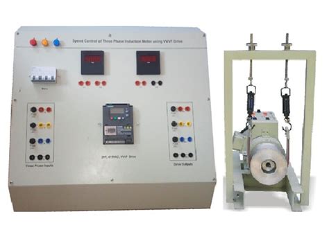 Speed Control Of Three Phase Induction Motor Using VVVF Drive Training System