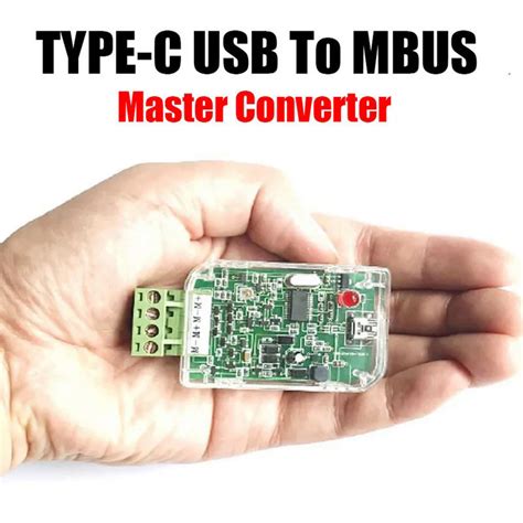 TYPE C USB To MBUS Master Converter Communication Debugging Module FOR