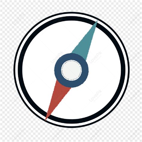 Blue Red Pointer Compass Clip Art Guidelines Direction White Red Red