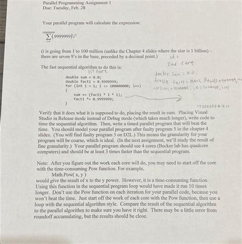 Solved Parallel Programming Assignment 1 Due Tuesday Feb