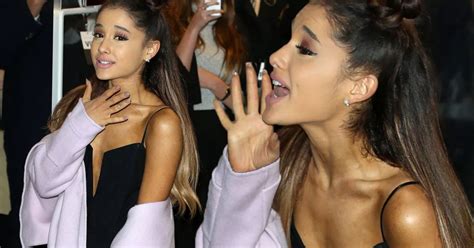 Ariana Grande Suffers Awkward Fake Tan Fail During Meet And Greet