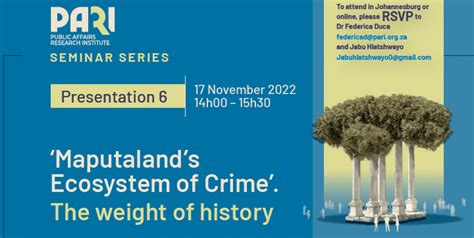 Research Seminar Presentation 6 Pari Public Affairs Research Institute