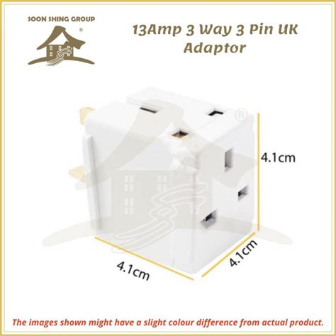 13amp 3 Way 3 Pin Uk Adaptor Fused 250v 13a Uk 3 Pin Adapter Electrical Socket Plug Top Hotel