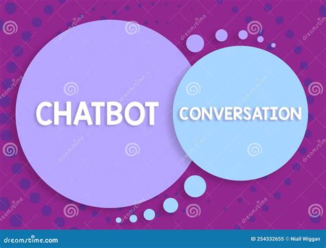 Text Sign Showing Chatbot Conversation Business Showcase Chatting With Virtual Assistant