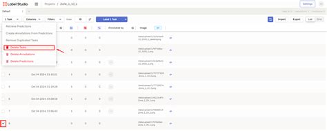 A Way To Remove Some Images From A Project By Cv Engineer Label Studio Support Label