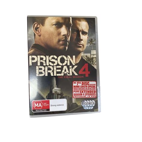 Prison Break Final Season Dvd Sets Used Good Salvos Stores