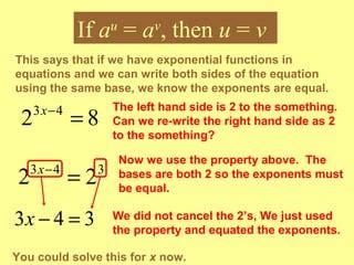 Exponential Functions PPT