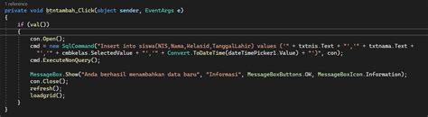 Tutorial Crud Pada Bahasa Pemograman C Menggunakan Database Sql Server