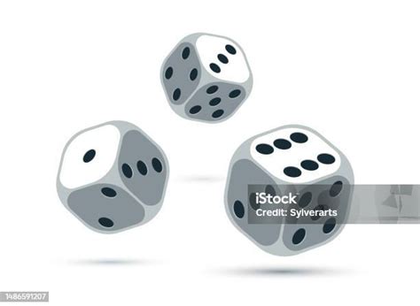 주사위 벡터 3d 개체 고립 된 일러스트레이션 도박 게임 디자인 보드 게임 현실적인 큐브 행운 1에 대한 스톡 벡터 아트 및 기타 이미지 Istock