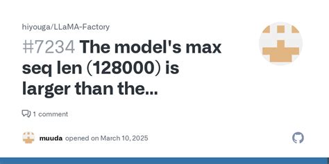 The Model S Max Seq Len Is Larger Than The Maximum Number Of Tokens That Can Be Stored