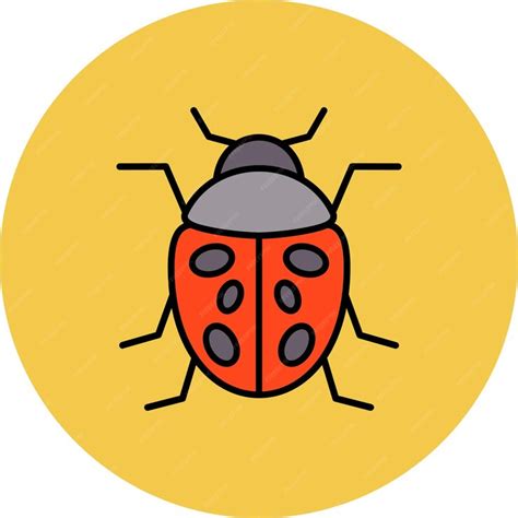 Premium Vector Ladybug Icon