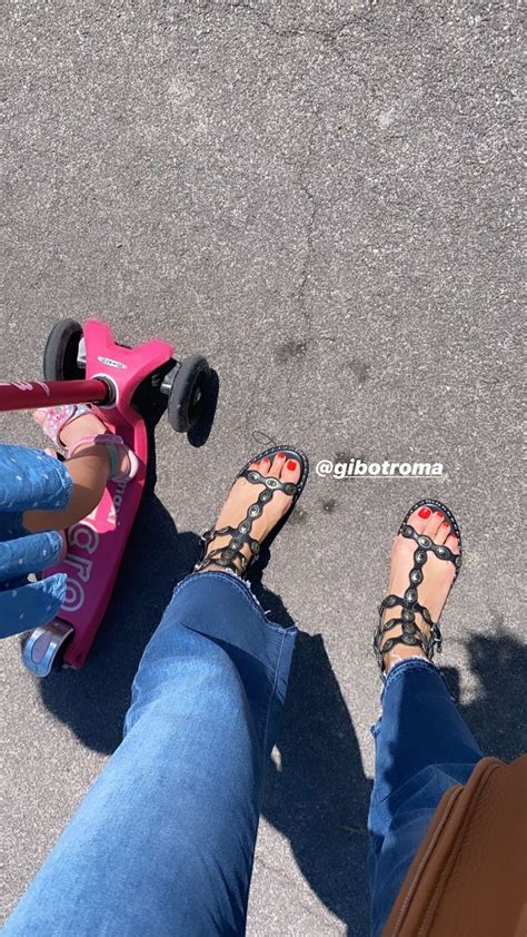 Elena Santarellis Feet