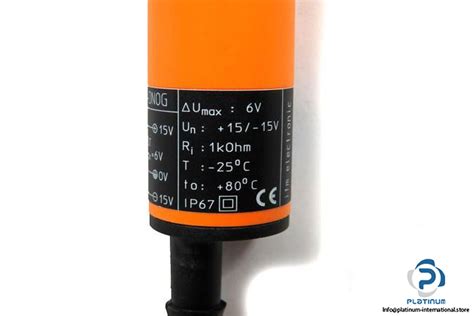 Ifm Ia5034 Inductive Sensor Platinum International