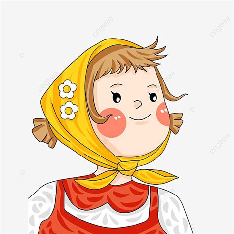 두건 을 쓴 소녀 일러스트 아름다운 소녀 캐릭터 Png 일러스트 및 Psd 이미지 무료 다운로드 Pngtree