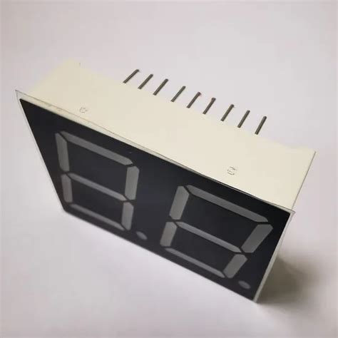 Super Bright Red 2 Digit 08inch 7 Segment Led Display Common Anode For Digital Indicators Led