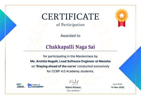 Naga Sai Chakkapalli On Linkedin Nxtwave Ccbp Podcast