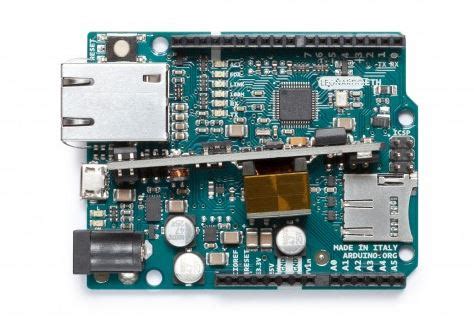 OpenHacks Open Source Hardware Productos Arduino Leonardo ETH Board With POE