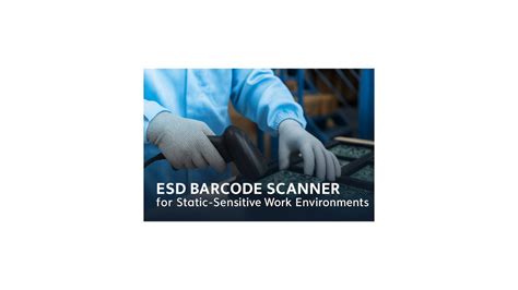 Esd Barcode Scanner For Static Sensitive Work Environments