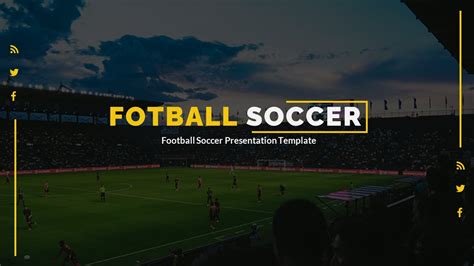 Football Soccer Powerpoint Template Presentation Templates Graphicriver