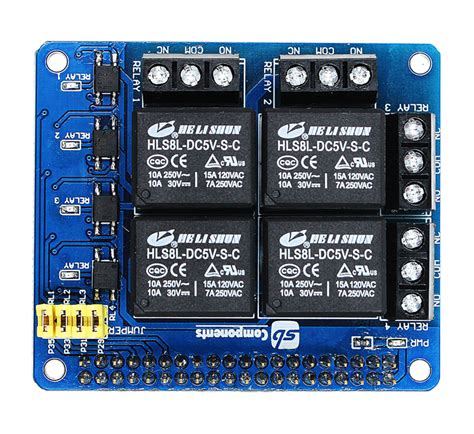 pirelay v2 relay shield for raspberry pi pishop ca