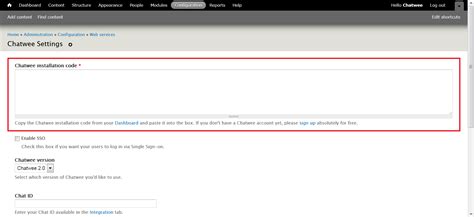 drupal 7 chat module installation tutorial chatwee