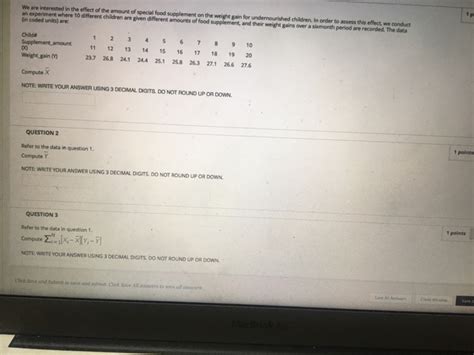 solved refer to the data in question 1 compute the residual