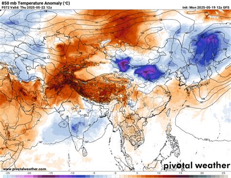 Extreme Temperature Diary Monday May 19th 2025main Topic
