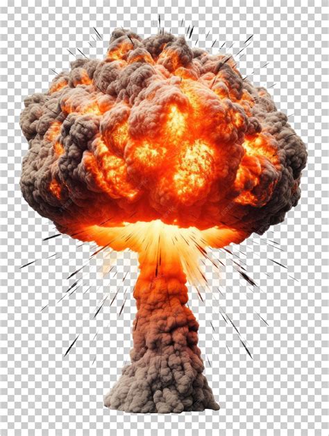 Nukleare Explosion Clipart