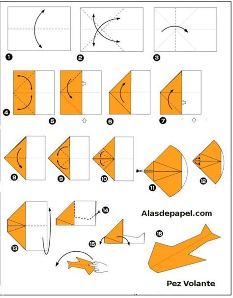 Aviones De Papel De Origami Modelos Aereos