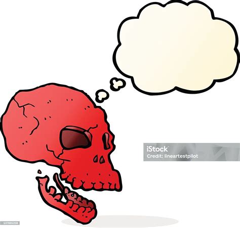 말풍선이 있는 섬뜩한 해골 만화 캐릭터 그리기에 대한 스톡 벡터 아트 및 기타 이미지 그리기 낙서 드로잉 말풍선 Istock
