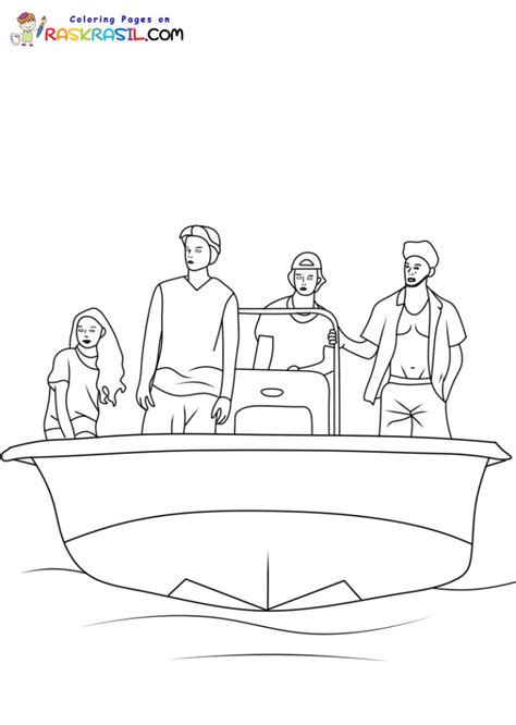 Outer Banks Coloring Pages