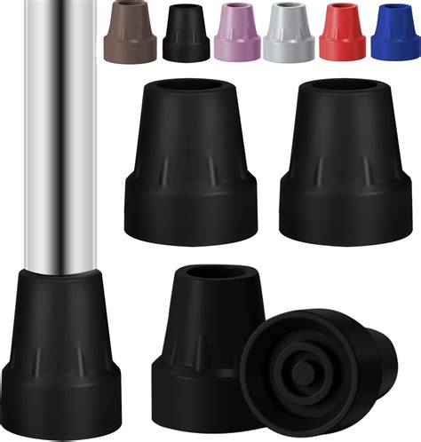 Replacement Cane Tips Black 1 Inch Health And Household