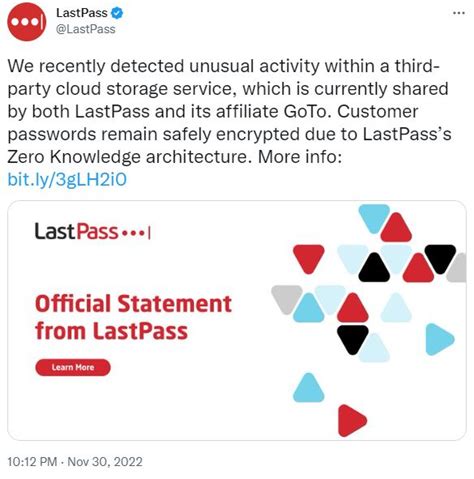 Lastpass Hacker Steals Customers Password Vaults