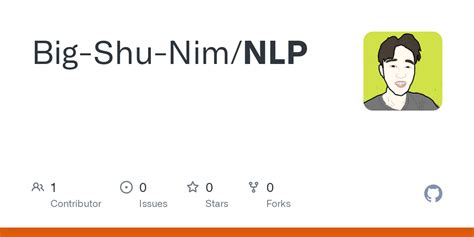 GitHub Big Shu Nim NLP