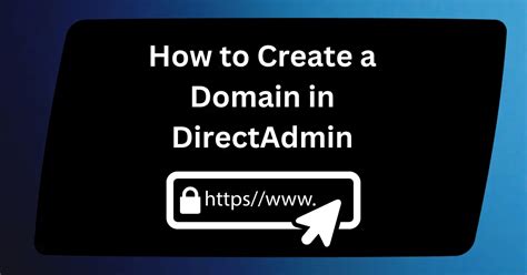 how to create a new domain in directadmin voxfor